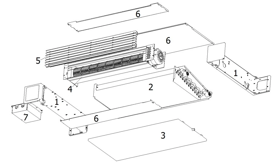 Designer floor-standing fan coil units Silver Glass series | HVAC ...