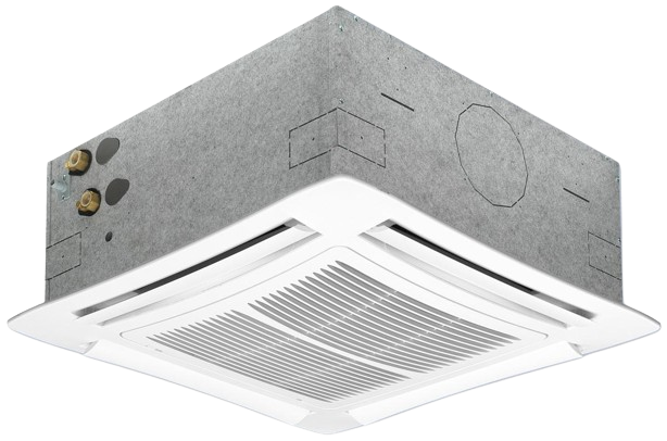 Four-way cassette-type fan coil unit TopLine series | HVAC systems from ...